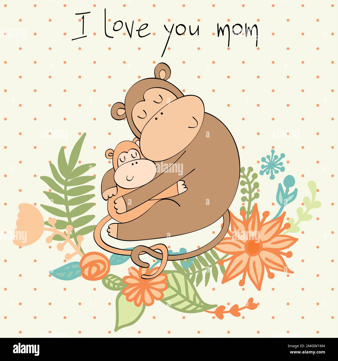 Monkey kid cartoon poster hi-res stock photography and images - Alamy