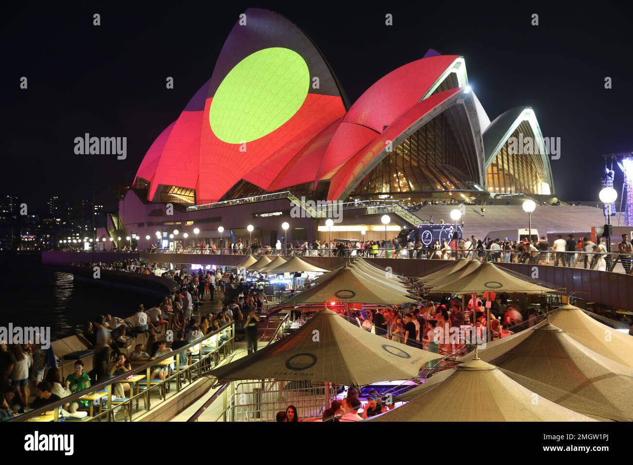 Sydney, Australia. 26th January 2023. The sails of the Sydney Opera ...