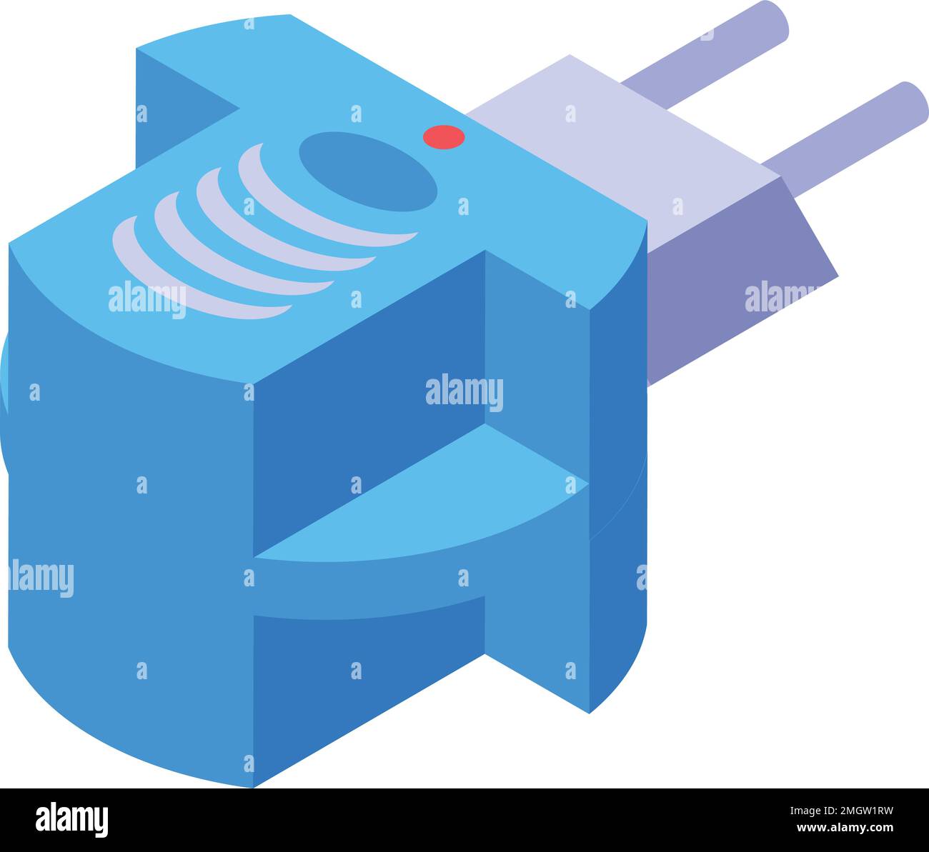 Mosquito protective plug icon isometric vector. Dengue protection ...