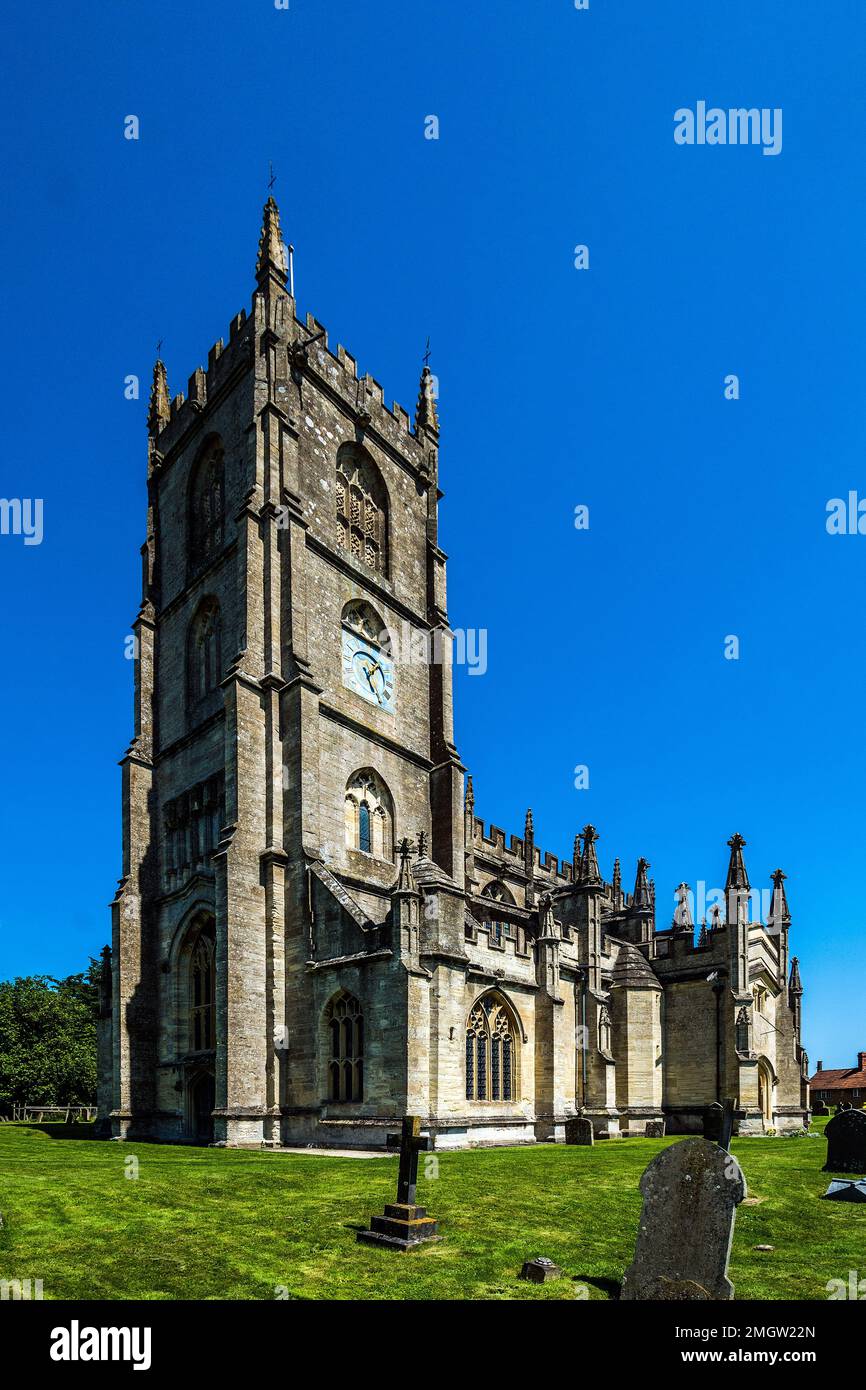 St. Mary the Virgin church in Steeple Ashton Stock Photo - Alamy