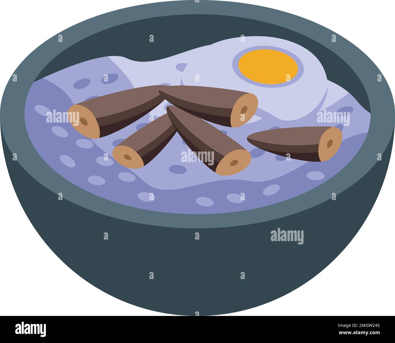 Seafood bowl icon isometric vector. Fish sardine. Pacific food Stock ...