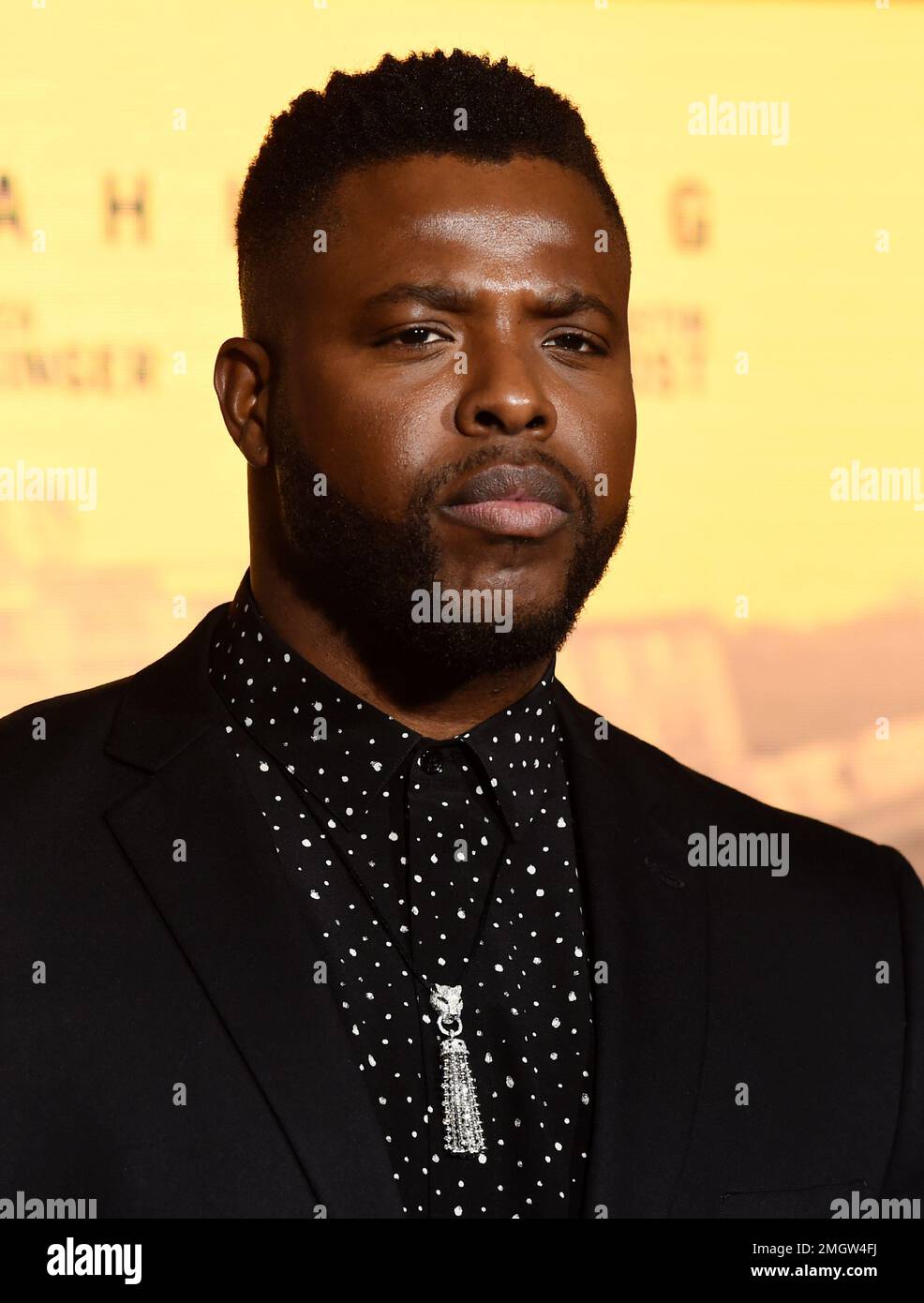 Winston Duke, a cast member in the Netflix film "Spenser Confidential ...