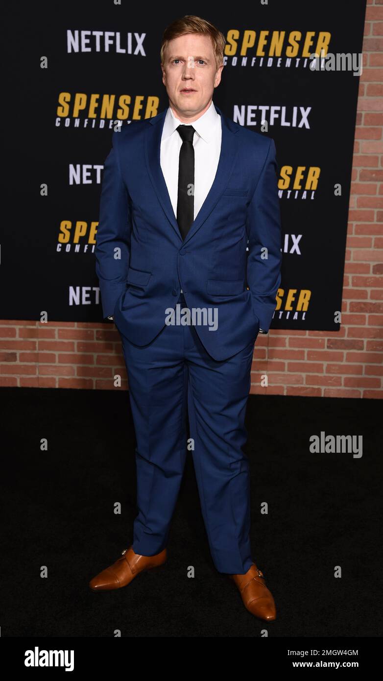 Dustin Walker, a cast member in the Netflix film "Spenser Confidential ...