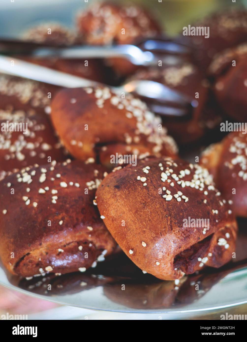 Variety assortment of traditional finnish sweets and pastries with ...
