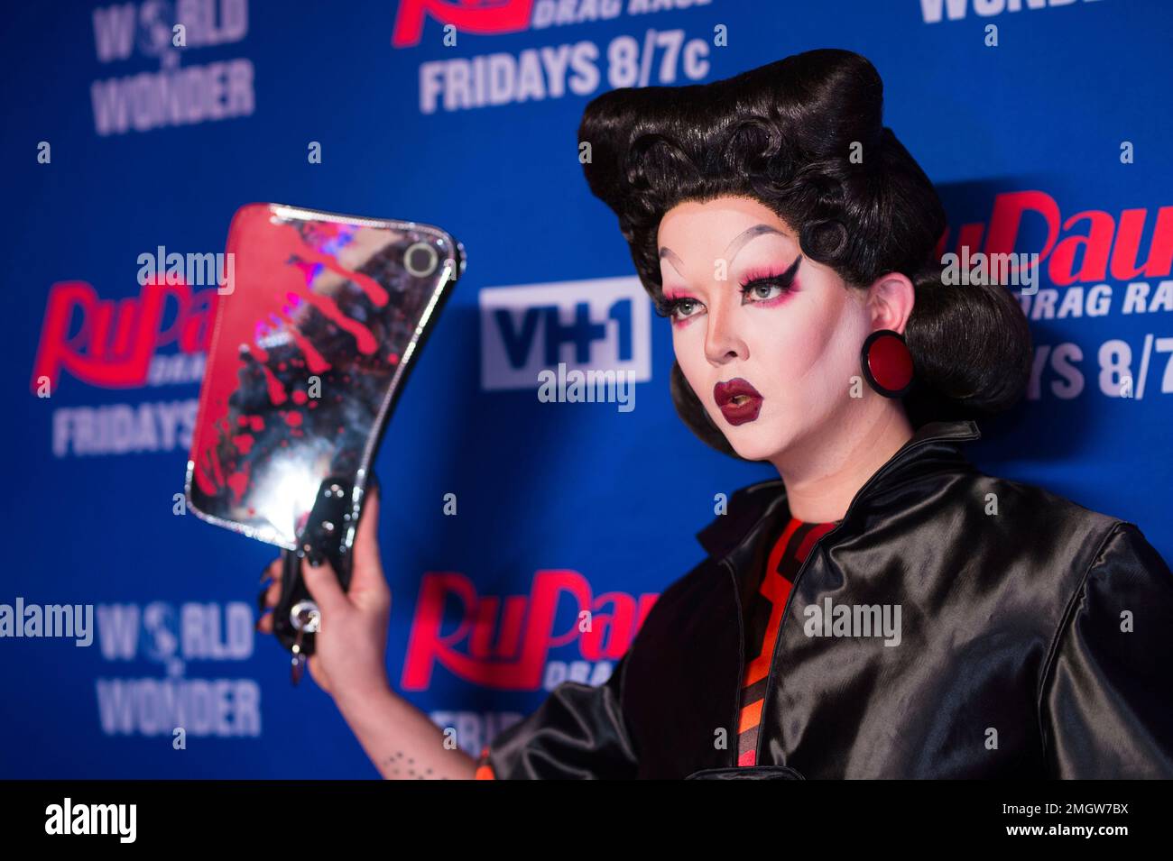 Aiden Zhane participates in a "RuPaul's Drag Race" season 12 special ...