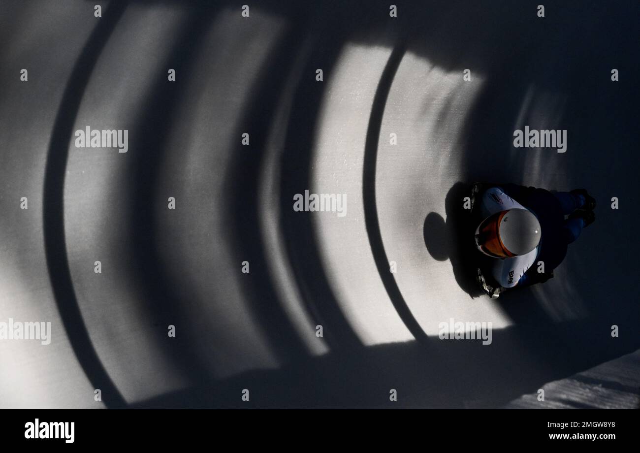 St. Moritz, Switzerland. 26th Jan, 2023. Skeleton: World Championship ...