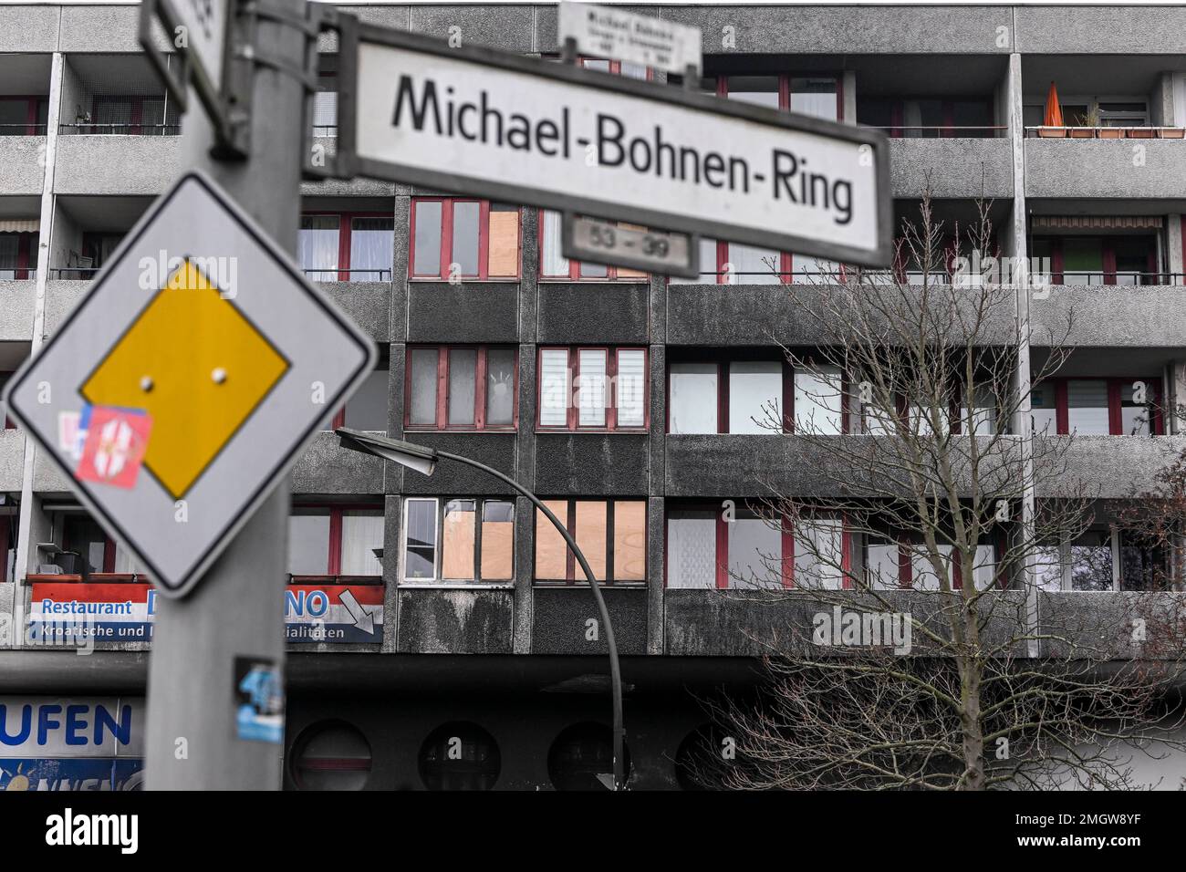 Berlin, Germany. 26th Jan, 2023. After the riots on New Year's Eve, in ...