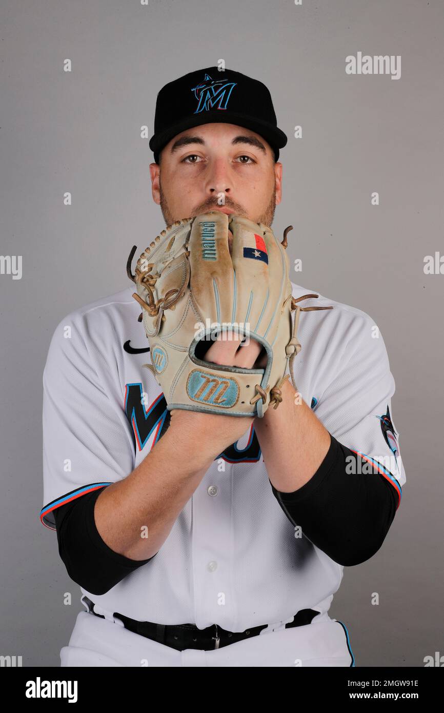 This is a 2020 photo of Daniel Castano of the Miami Marlins baseball ...