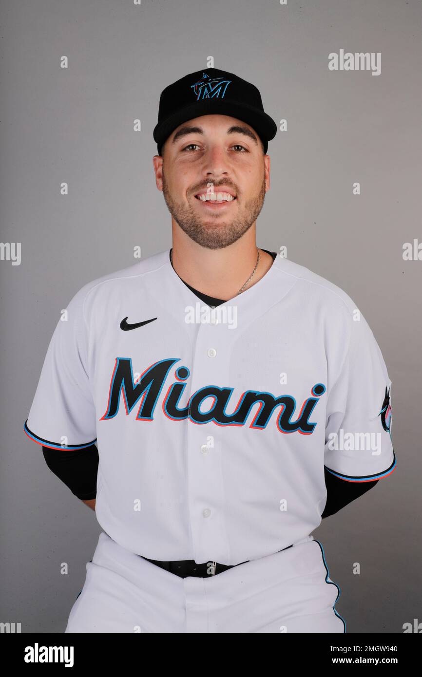 This is a 2020 photo of Daniel Castano of the Miami Marlins baseball ...