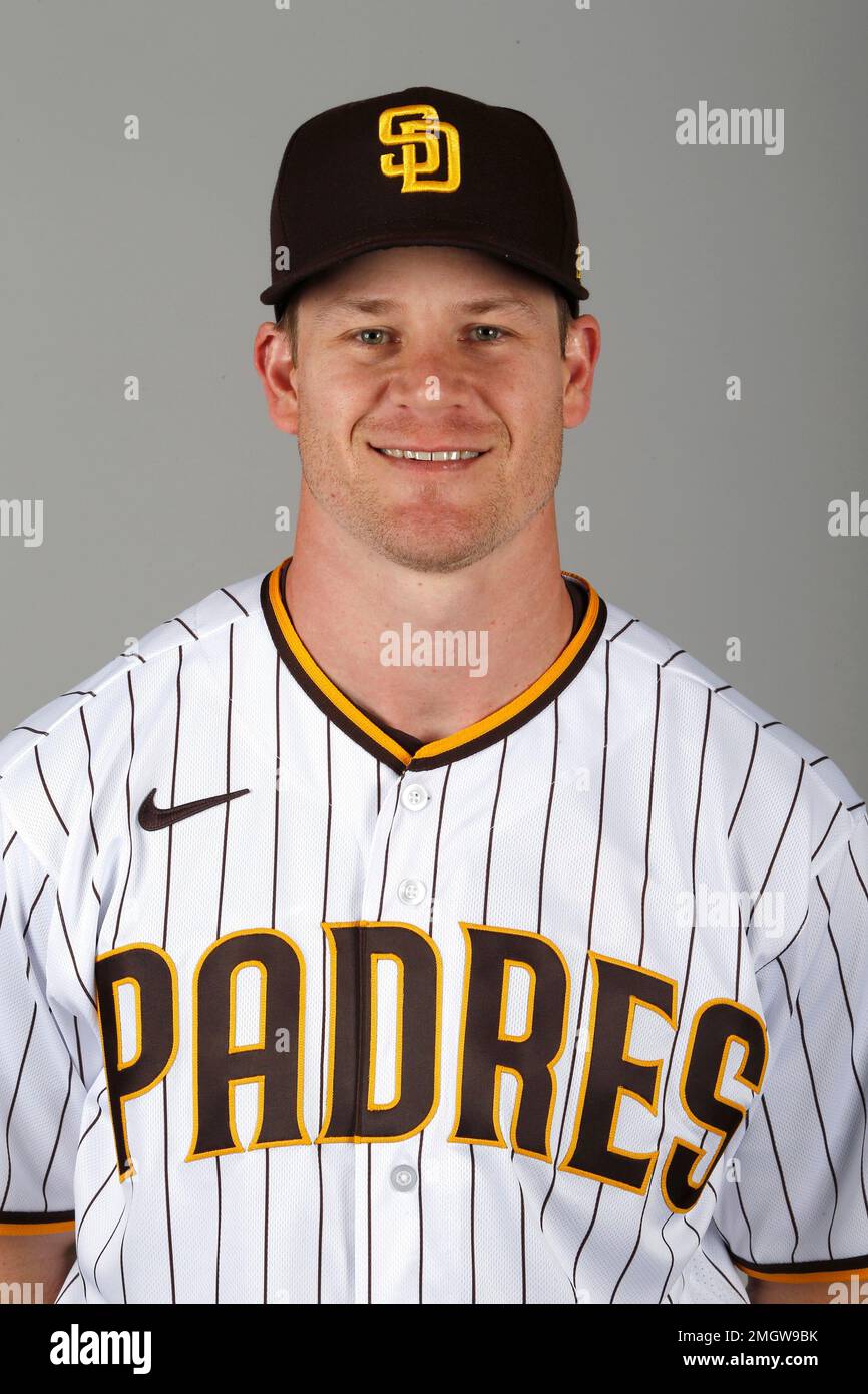 This is a 2020 photo of Gordon Beckham of the San Diego Padres baseball ...