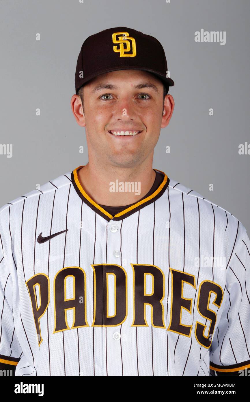 This is a 2020 photo of Jason Vosler of the San Diego Padres baseball ...