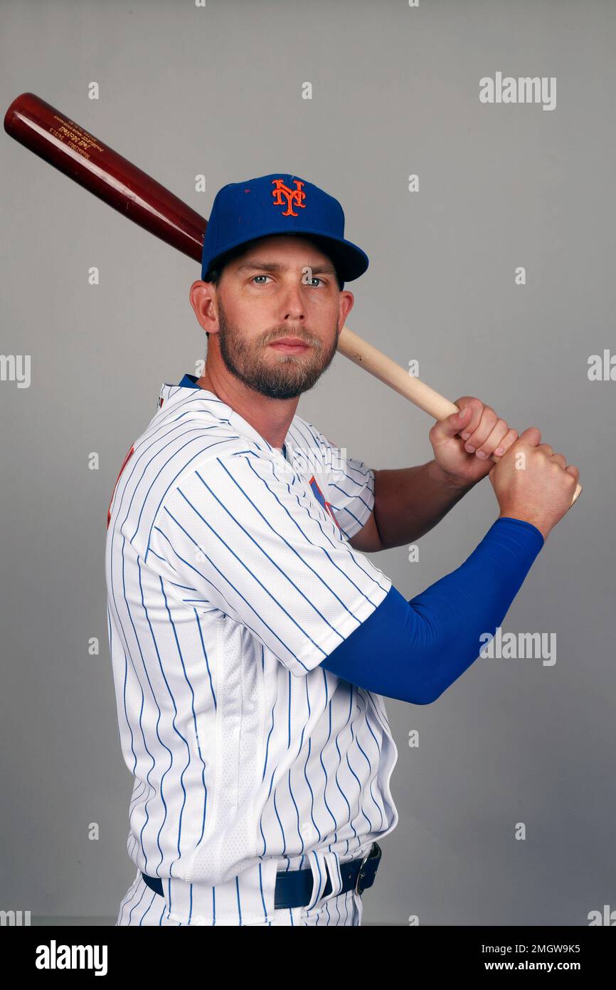 This is a 2020 photo of Jeff McNeil of the New York Mets baseball team ...