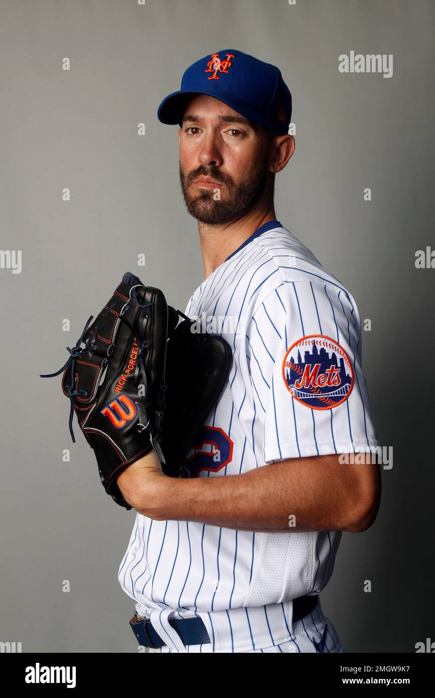 This is a 2020 photo of Rick Porcello of the New York Mets baseball ...