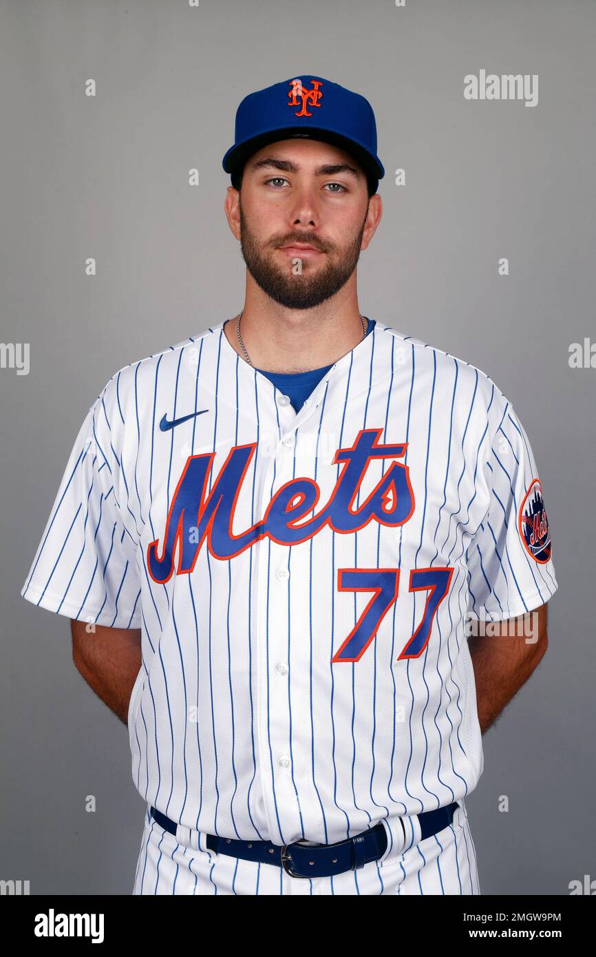 This is a 2020 photo of David Peterson of the New York Mets baseball ...