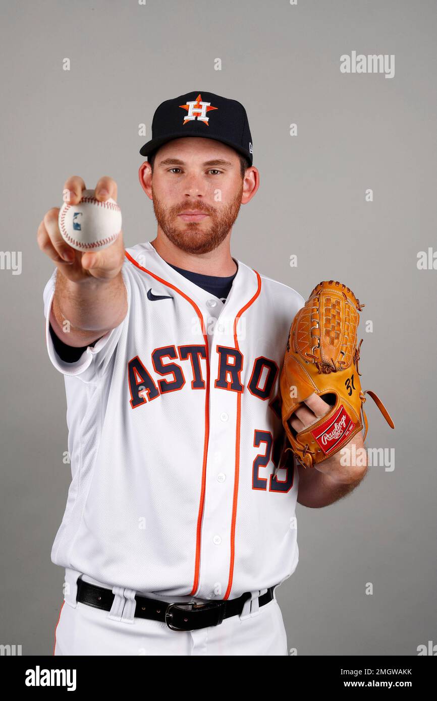 This is a 2020 photo of Joe Biagini of the Houston Astros baseball team ...