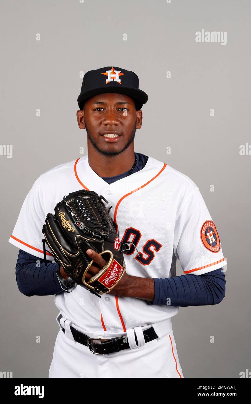 This is a 2020 photo of Enoli Paredes of the Houston Astros baseball ...
