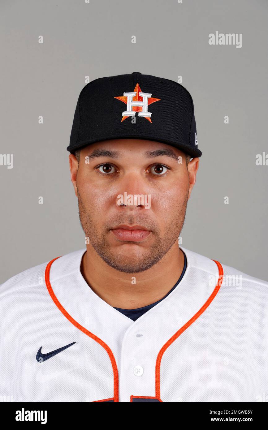 This is a 2020 photo of Andre Scrubb of the Houston Astros baseball ...