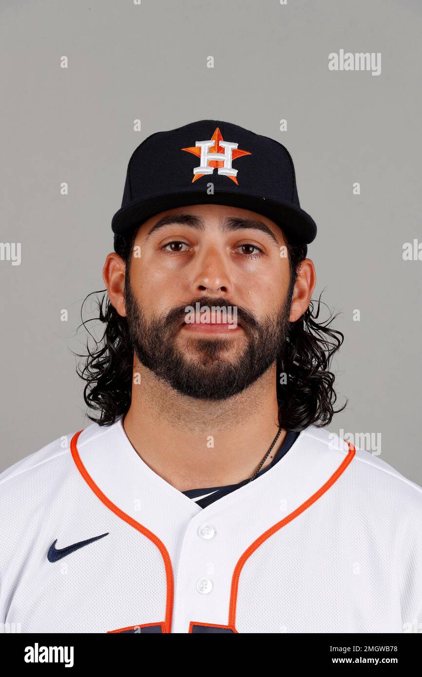 This is a 2020 photo of Ralph Garza of the Houston Astros baseball team ...