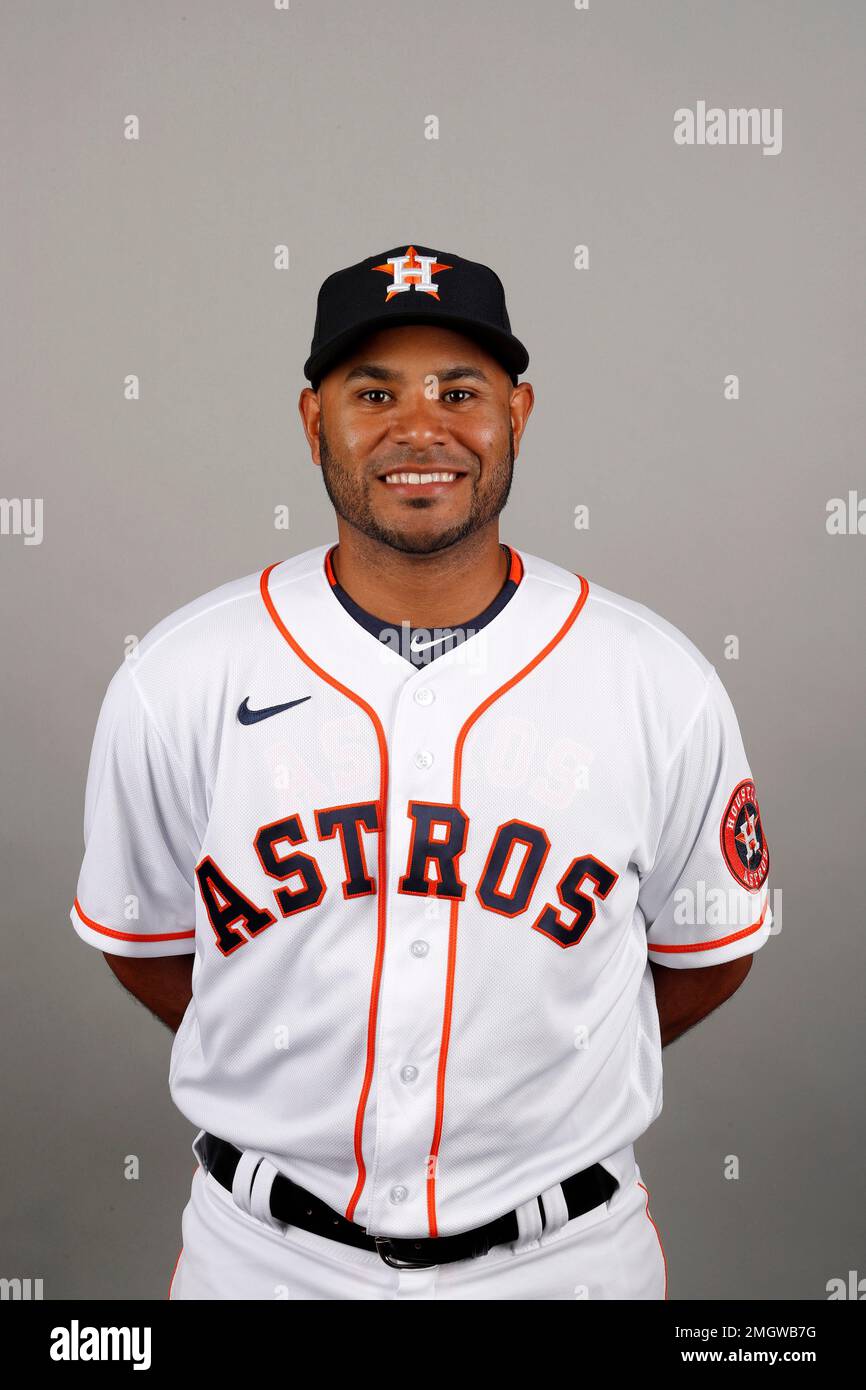 This is a 2020 photo of Gregorio Petit of the Houston Astros baseball ...