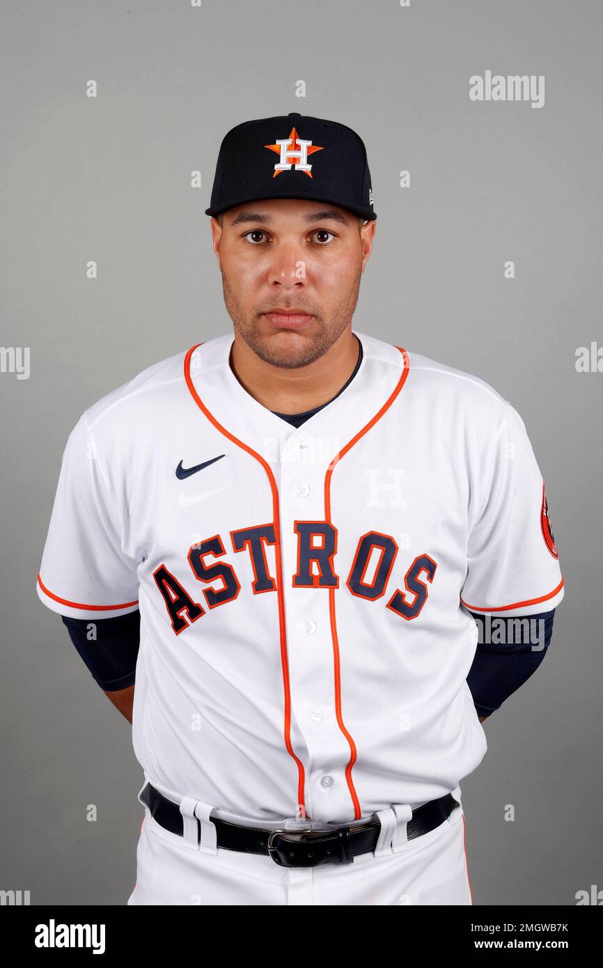 This is a 2020 photo of Andre Scrubb of the Houston Astros baseball ...