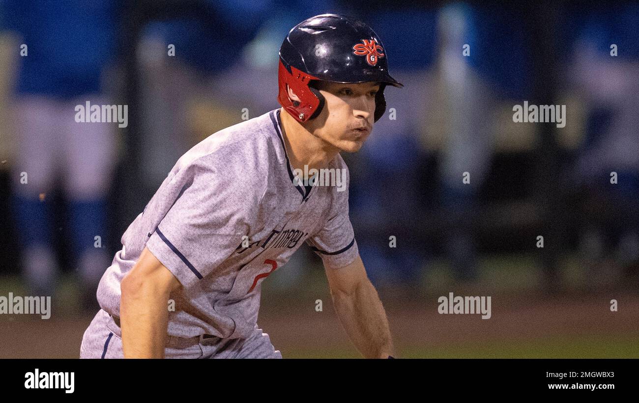 St. Mary's Jack McCarthy during an NCAA baseball game against UCLA on ...