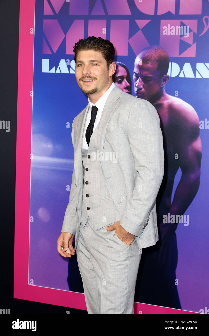 MIAMI BEACH, FL - JANUARY 25: Blake Varga attends the "Magic Mike's Last Dance" World Premiere ...