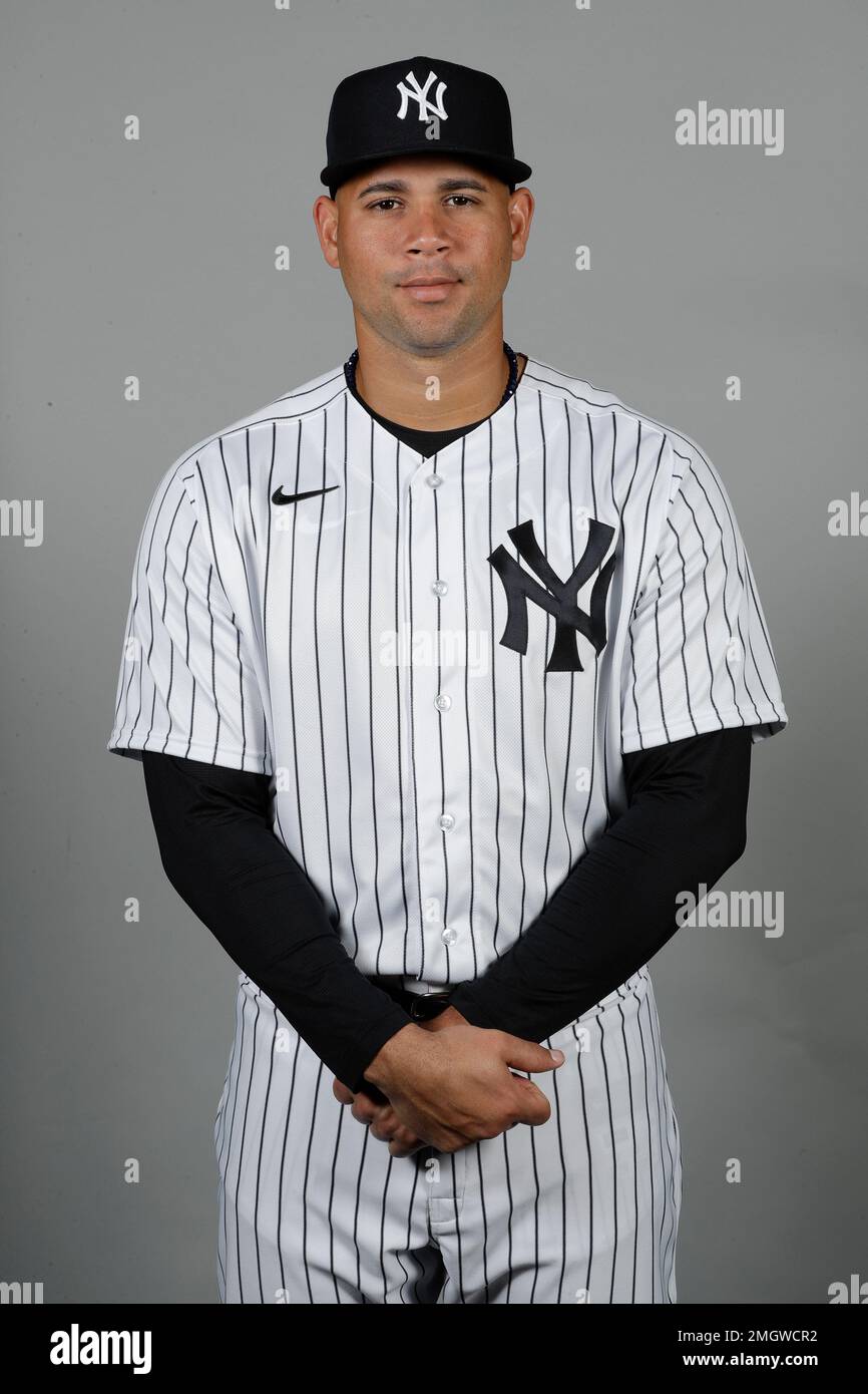 This is a 2020 photo of Gary Sanchez of the New York Yankees baseball ...