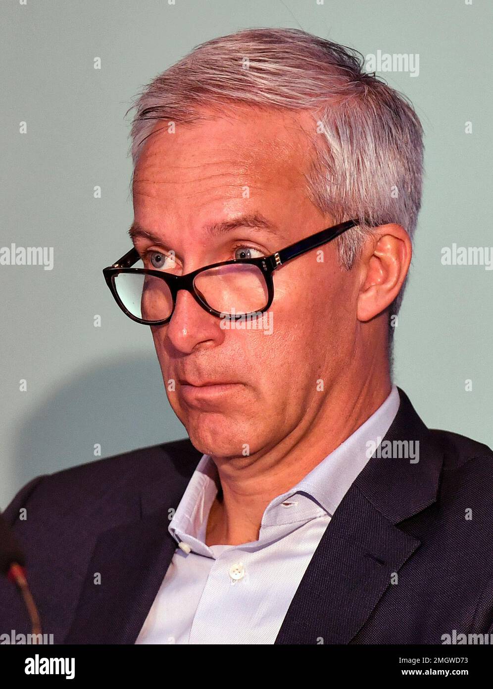 Bayer AG board member Heiko Schipper is pictured at the Financial News ...