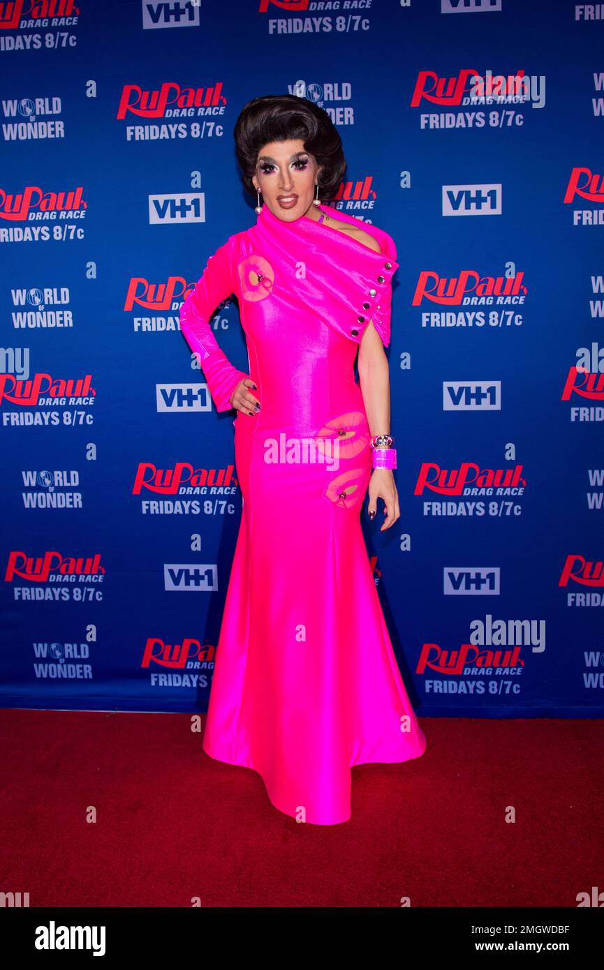 Jackie Cox participates in a "RuPaul's Drag Race" season 12 special ...