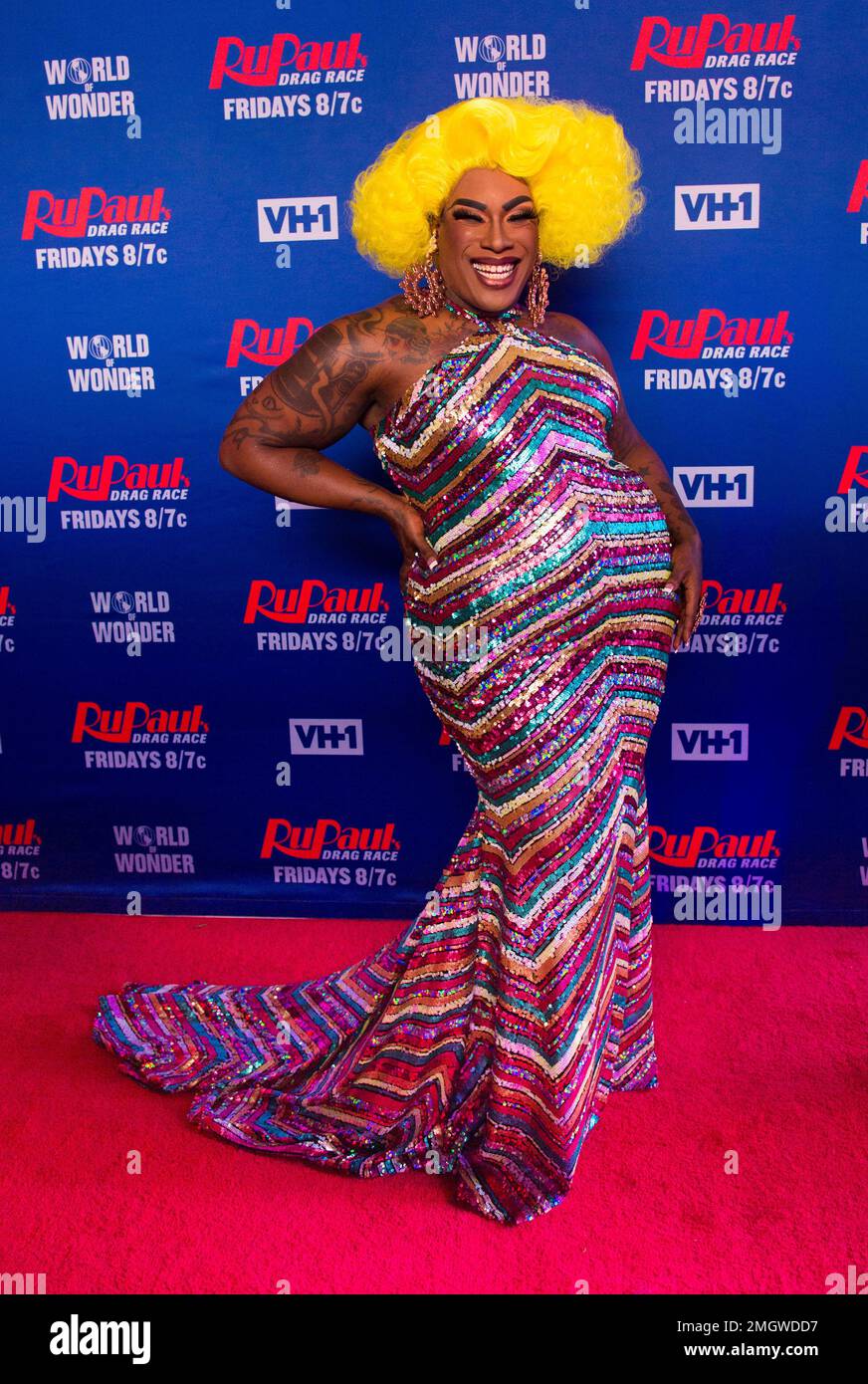 Widow Von'Du participates in a "RuPaul's Drag Race" season 12 special ...