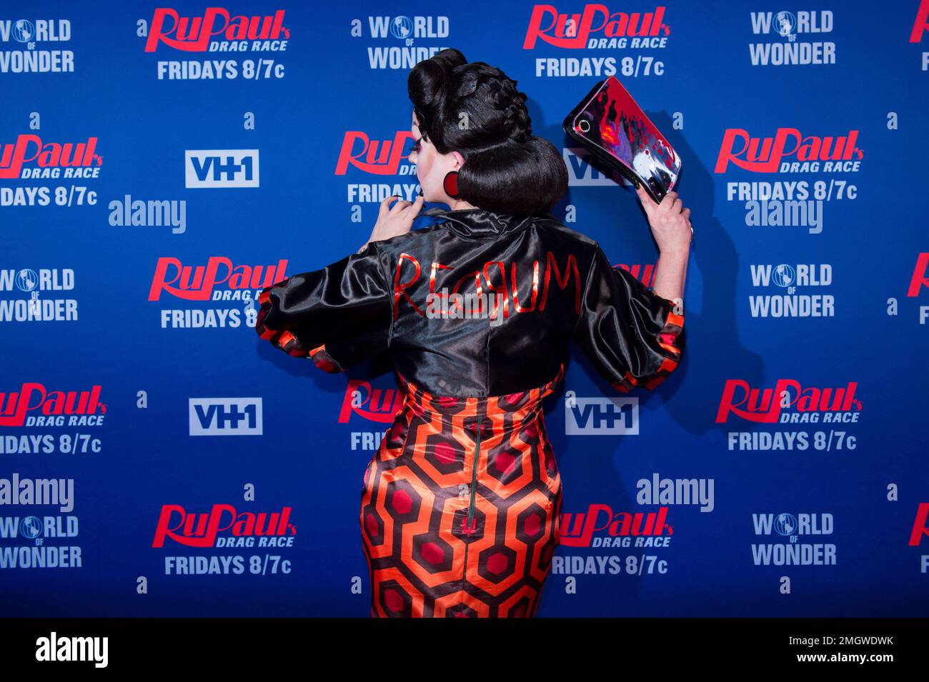 Aiden Zhane participates in a "RuPaul's Drag Race" season 12 special ...
