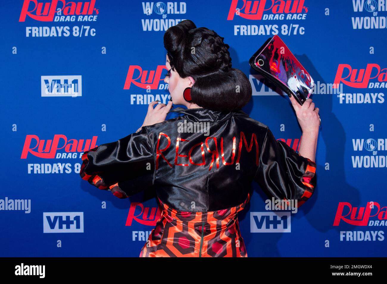 Aiden Zhane participates in a "RuPaul's Drag Race" season 12 special ...