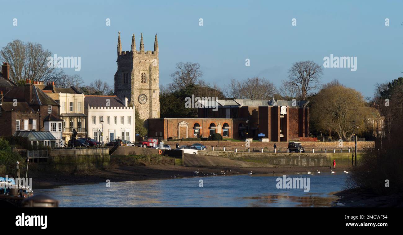 UK, England, London, Isleworth Church All Saints Stock Photo - Alamy