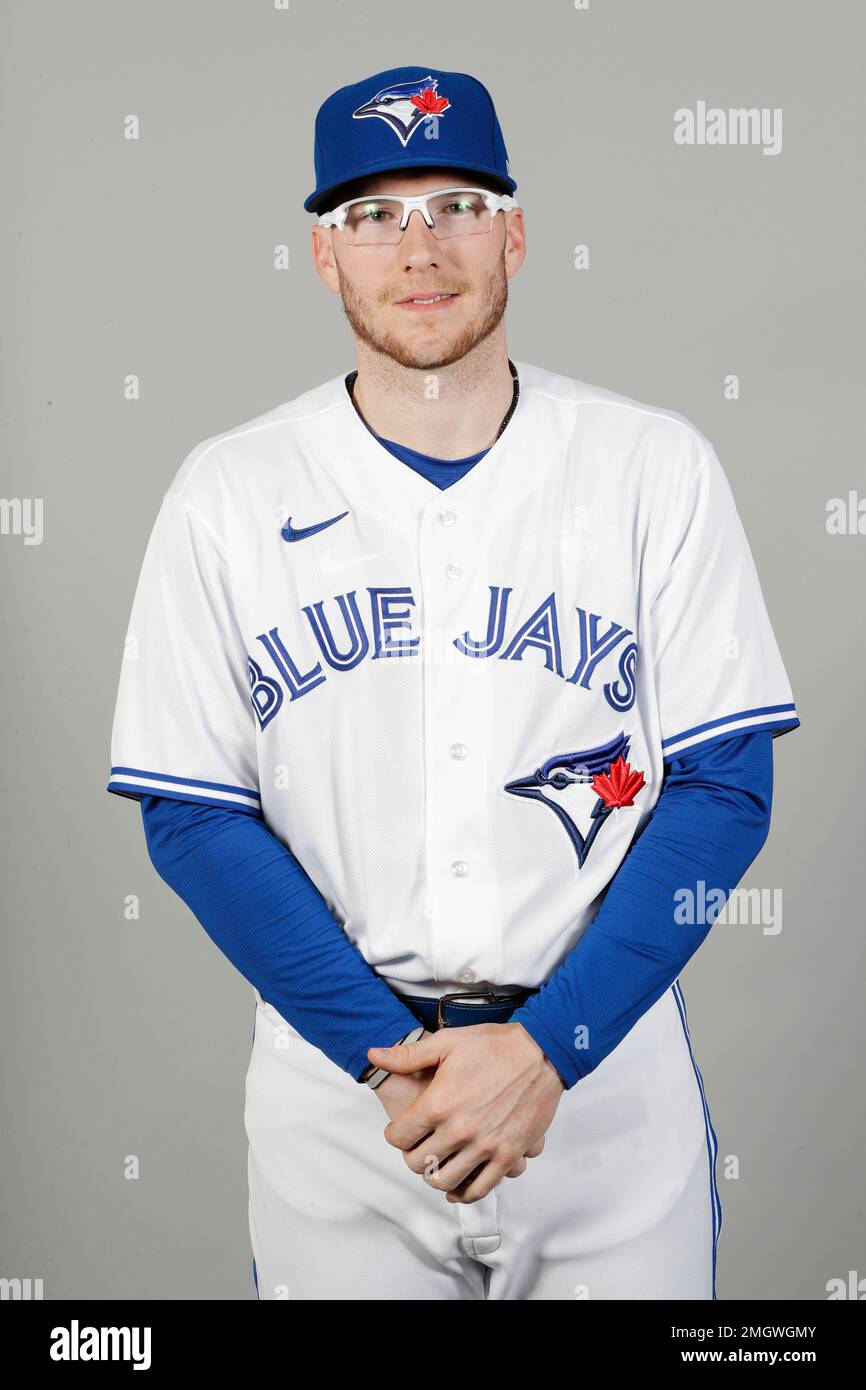 This is a 2020 photo of Danny Jansen of the Toronto Blue Jays baseball ...