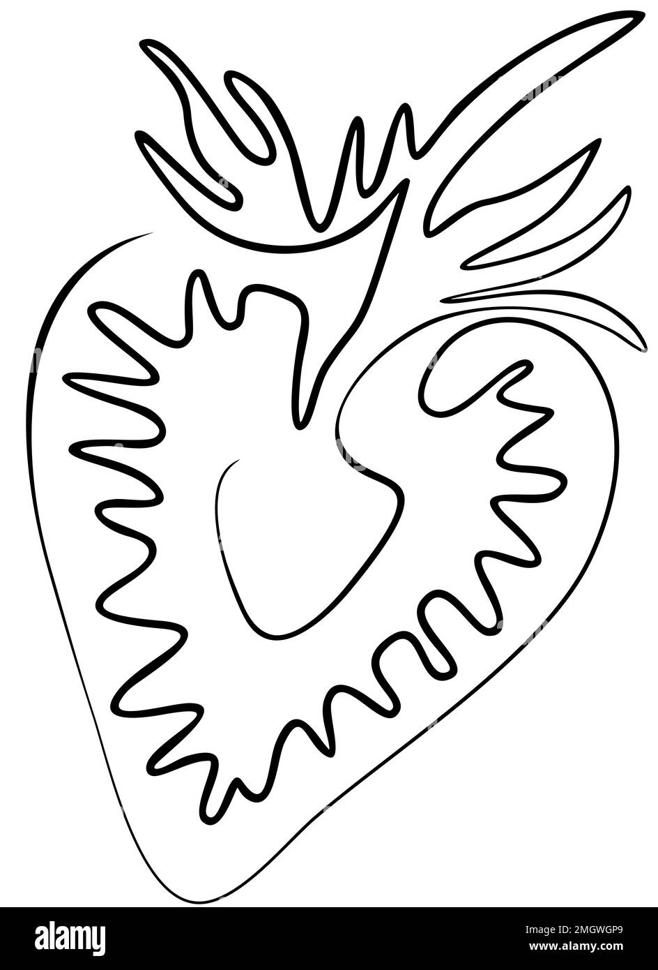 Black line art Cut Out Stock Images & Pictures - Alamy