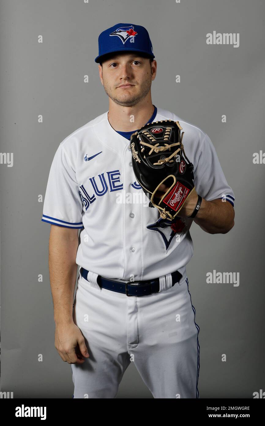 This is a 2020 photo of Ty Tice of the Toronto Blue Jays baseball team ...