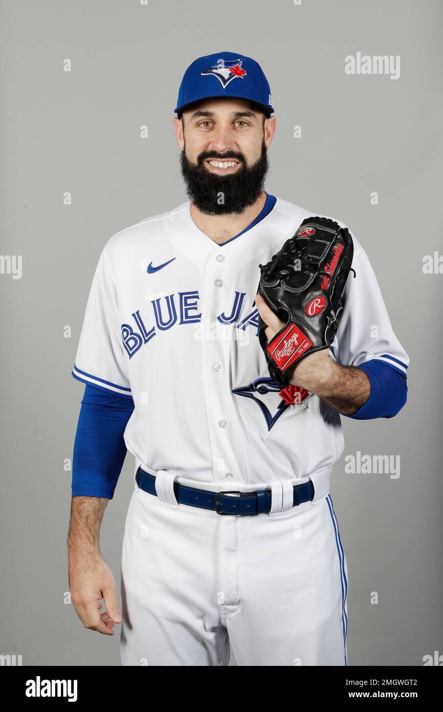 This is a 2020 photo of Matt Shoemaker of the Toronto Blue Jays ...