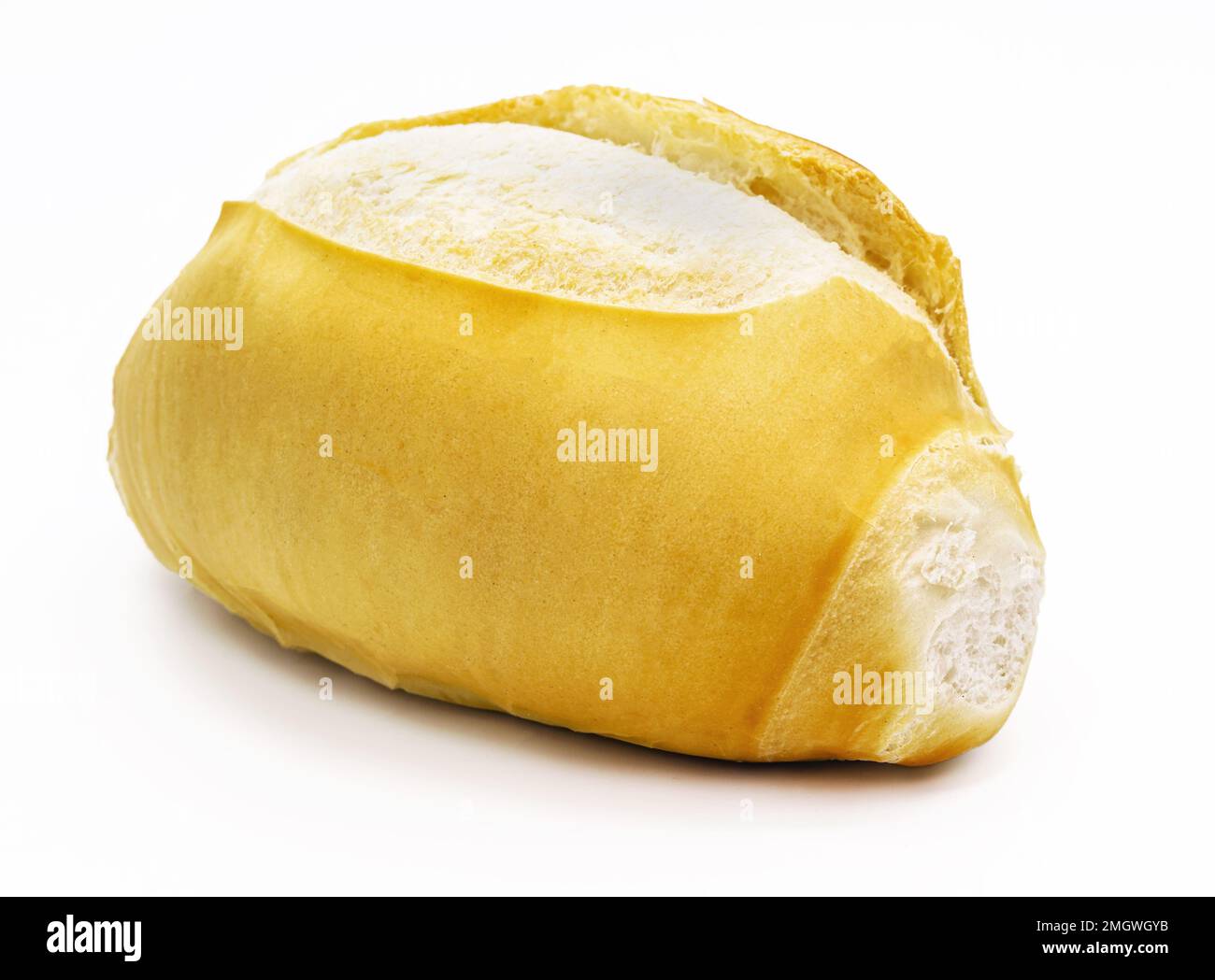 Brazilian salt bread, called French bread, bald or baguette, isolated ...