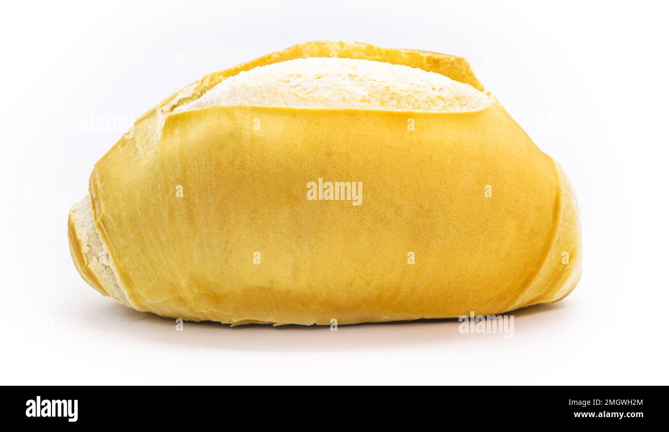 Brazilian salt bread, called French bread, bald or baguette, isolated ...