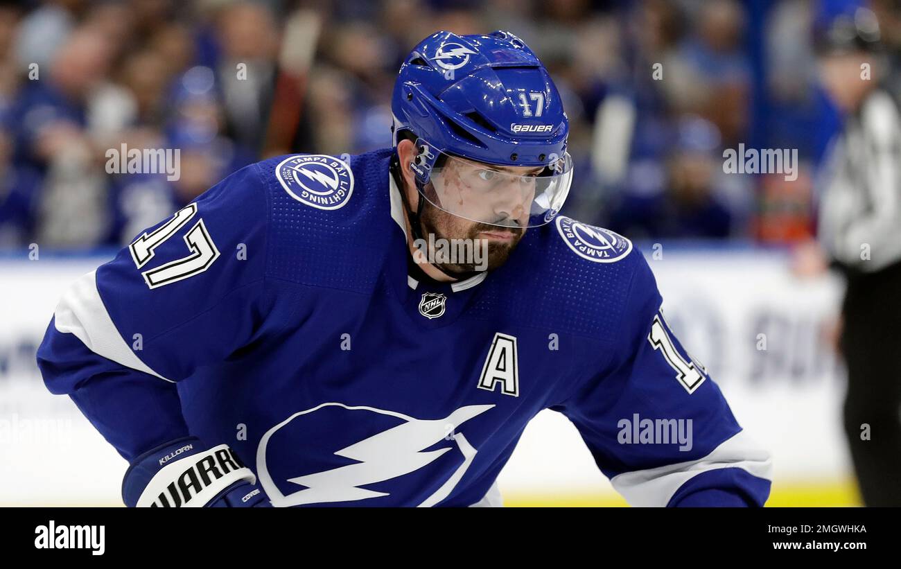 Tampa Bay Lightning left wing Alex Killorn (17) during the second ...