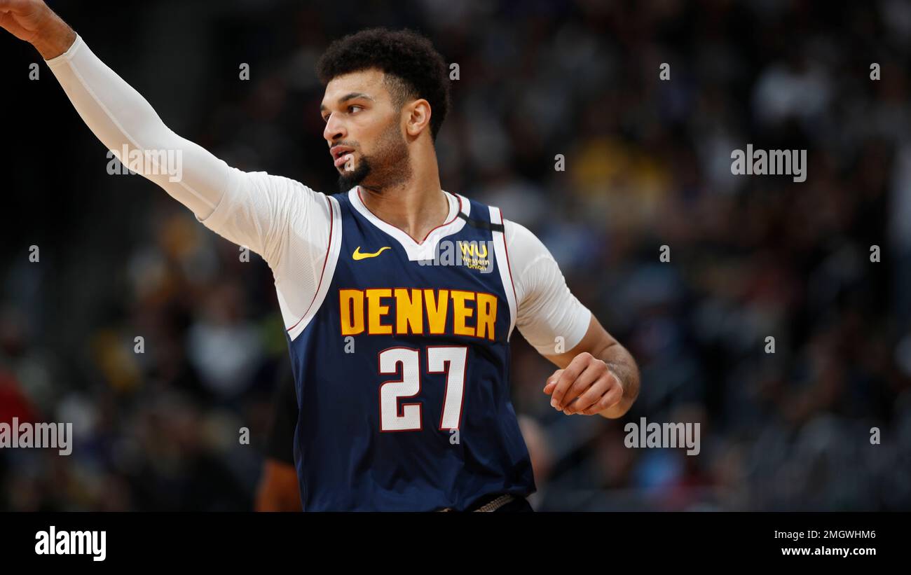 Denver Nuggets guard Jamal Murray (27) in the second half of an NBA ...