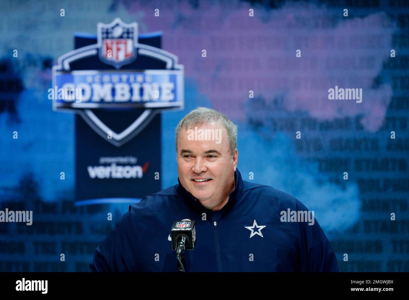 Dallas Cowboys head coach Mike McCarthy speaks during a press ...