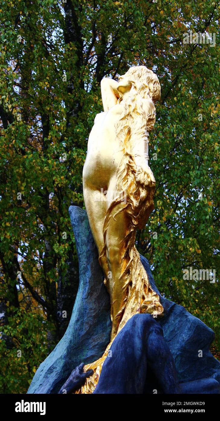 Lykken, Rudolf Tegner 1900, Lappeenranta Stock Photo - Alamy