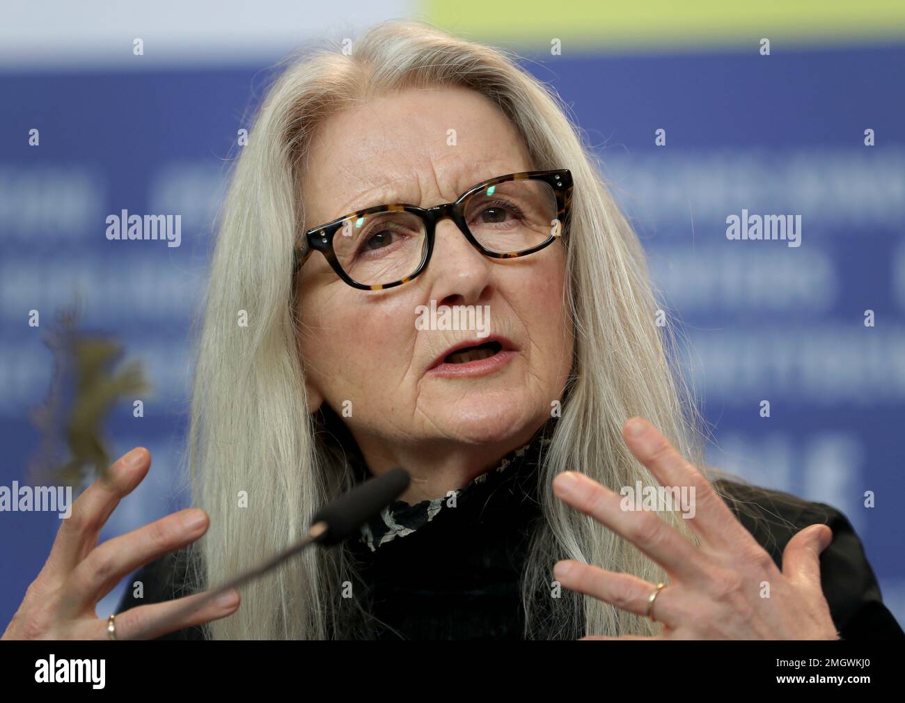 Director Sally Potter Attends A Press Conference For The Film The Roads Not Taken At The 70th