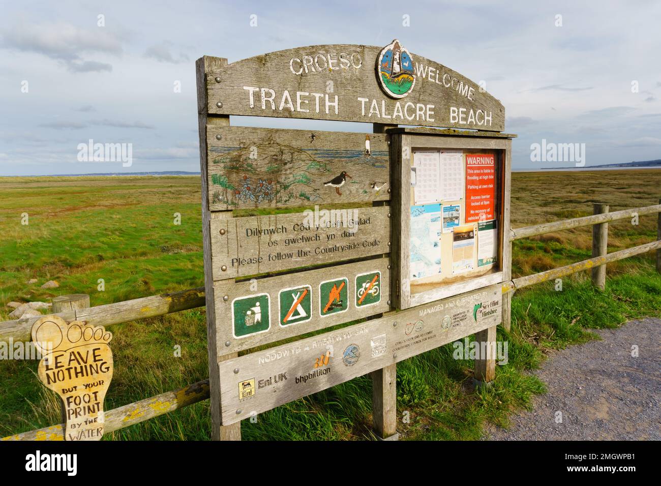 Tourist information sign beach in hi-res stock photography and images ...
