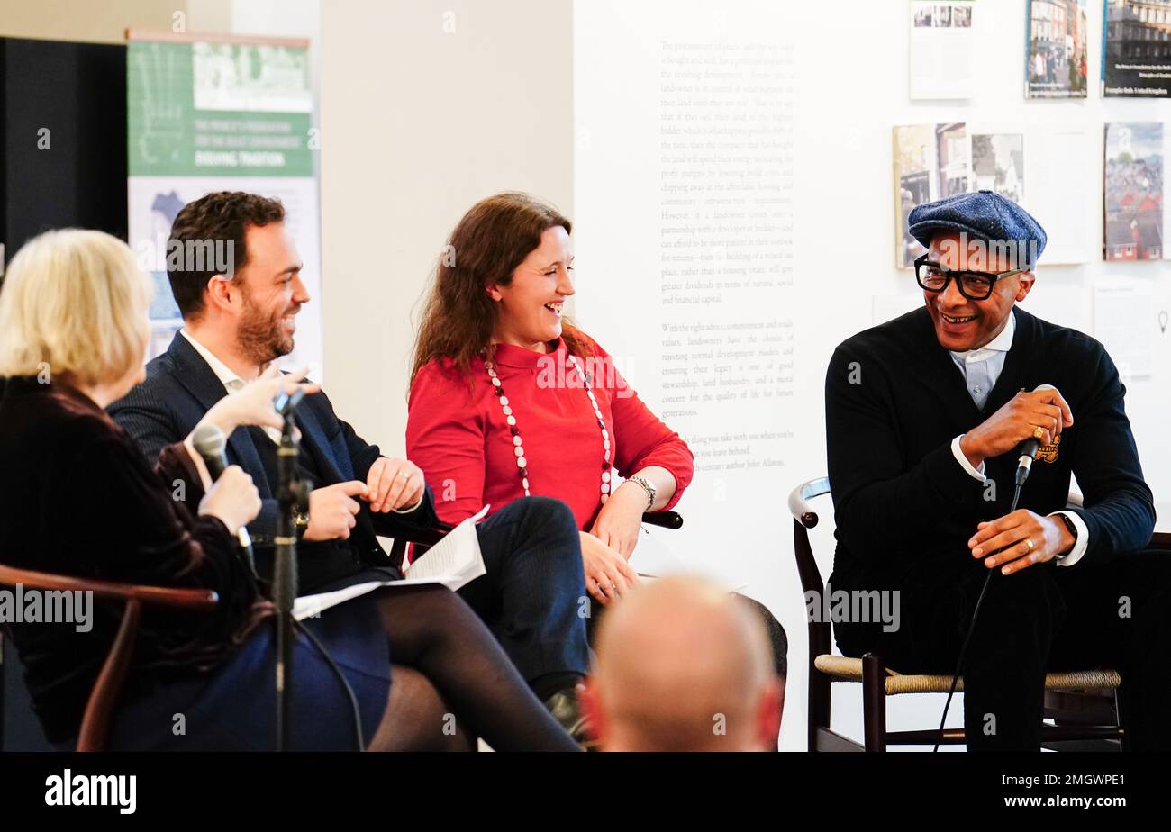 (from left) Panellist Helen Chislett, Simon Sadinsky, Sarah Robinson ...