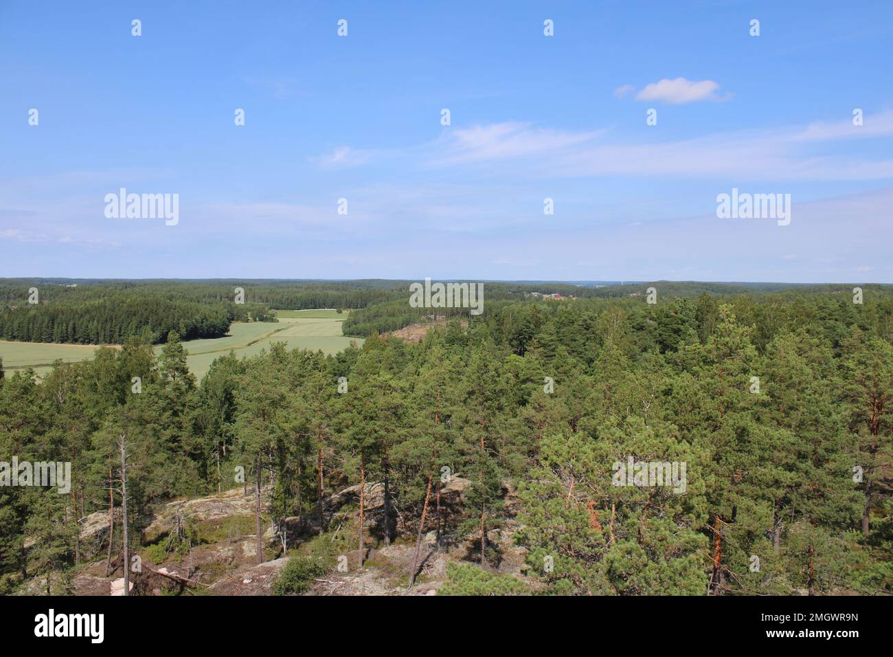 Maalun näkötorni, Sauvo Stock Photo - Alamy