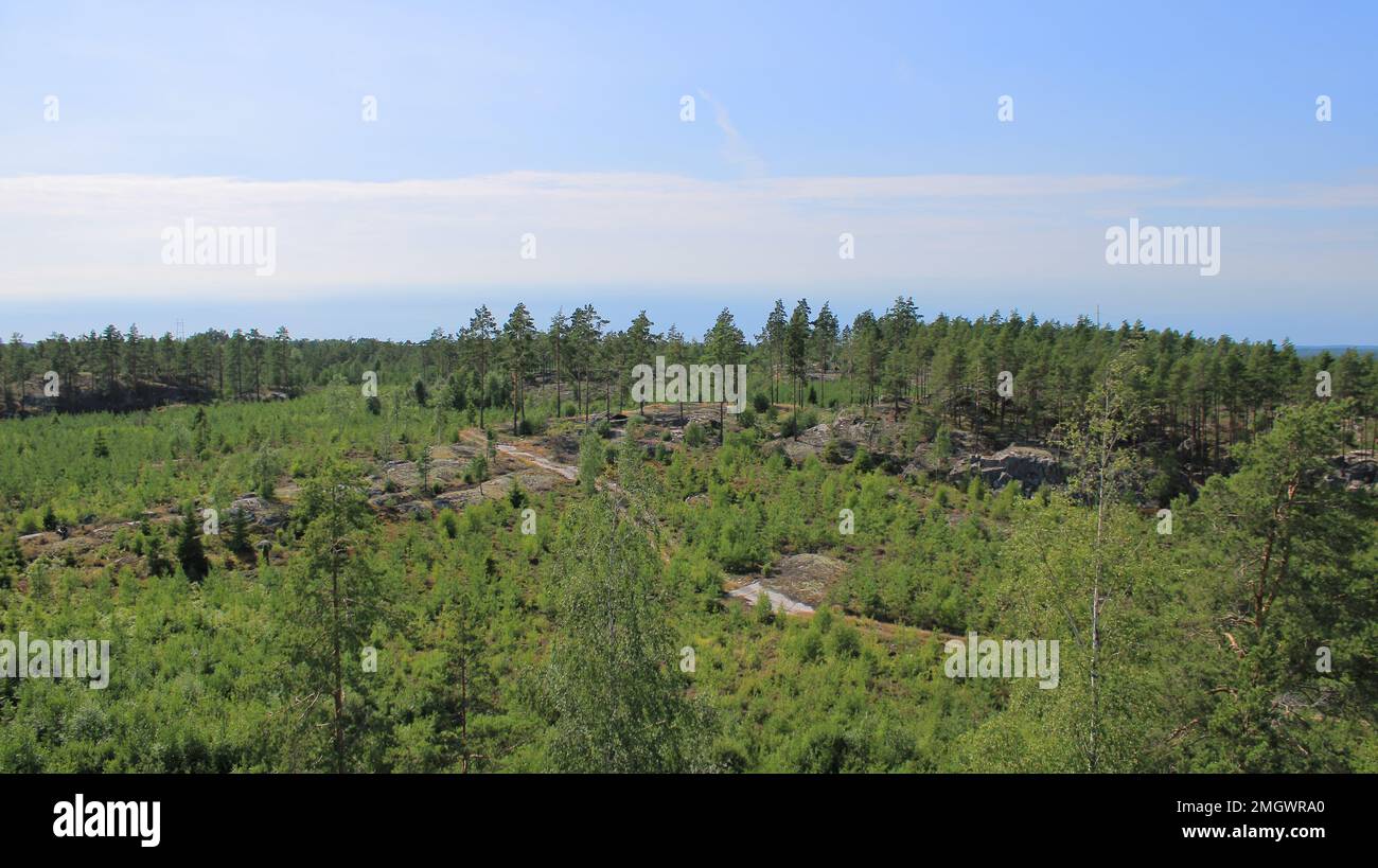 Maalun näkötorni, Sauvo Stock Photo - Alamy