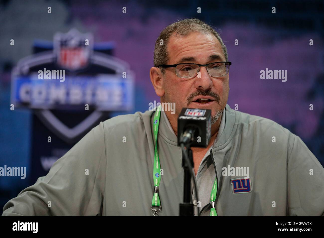 New York Giants senior vice president & general manager Dave Gettleman ...