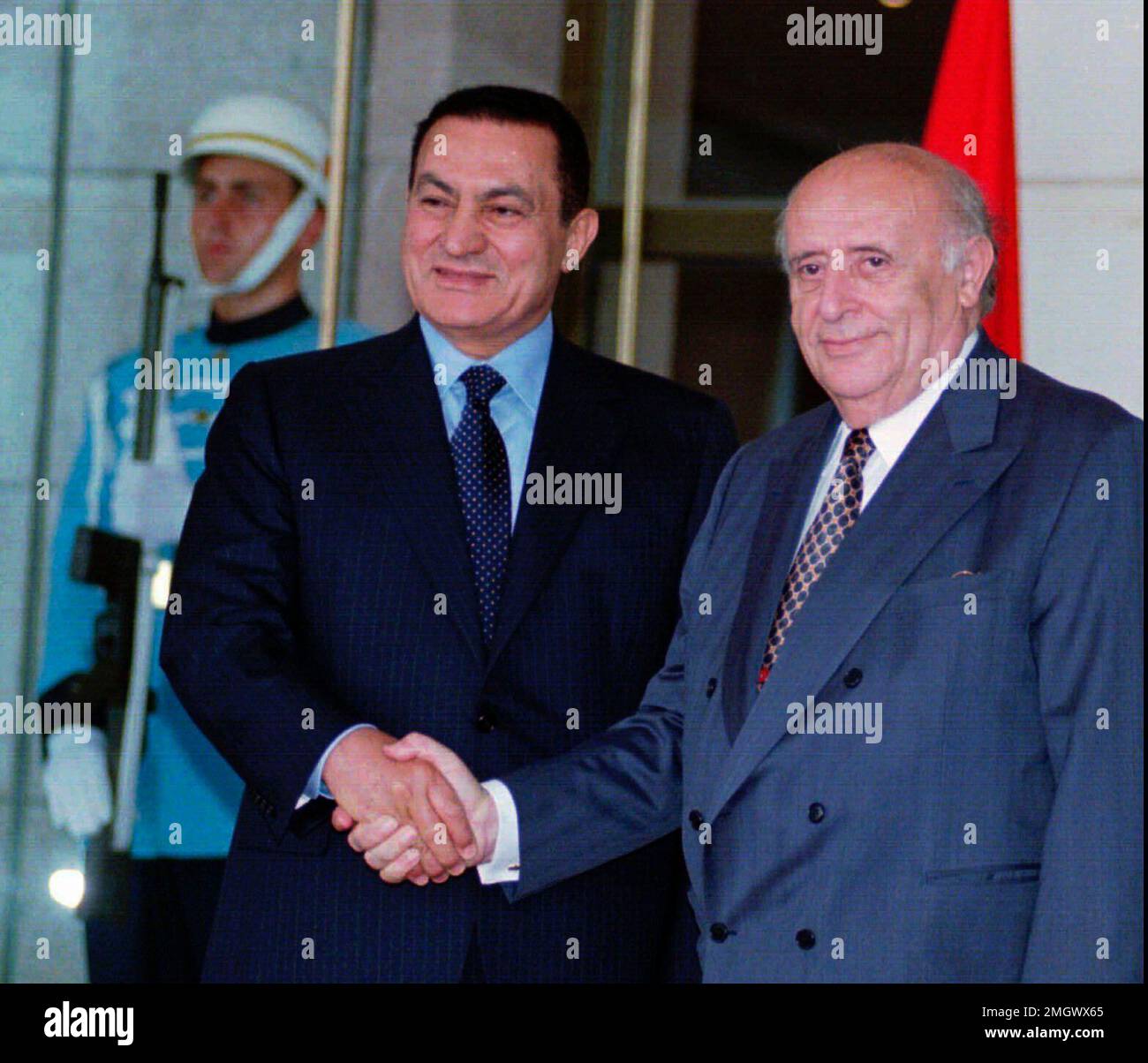 FILE - In this July 11, 1996, file photo, Egyptian President Hosni ...